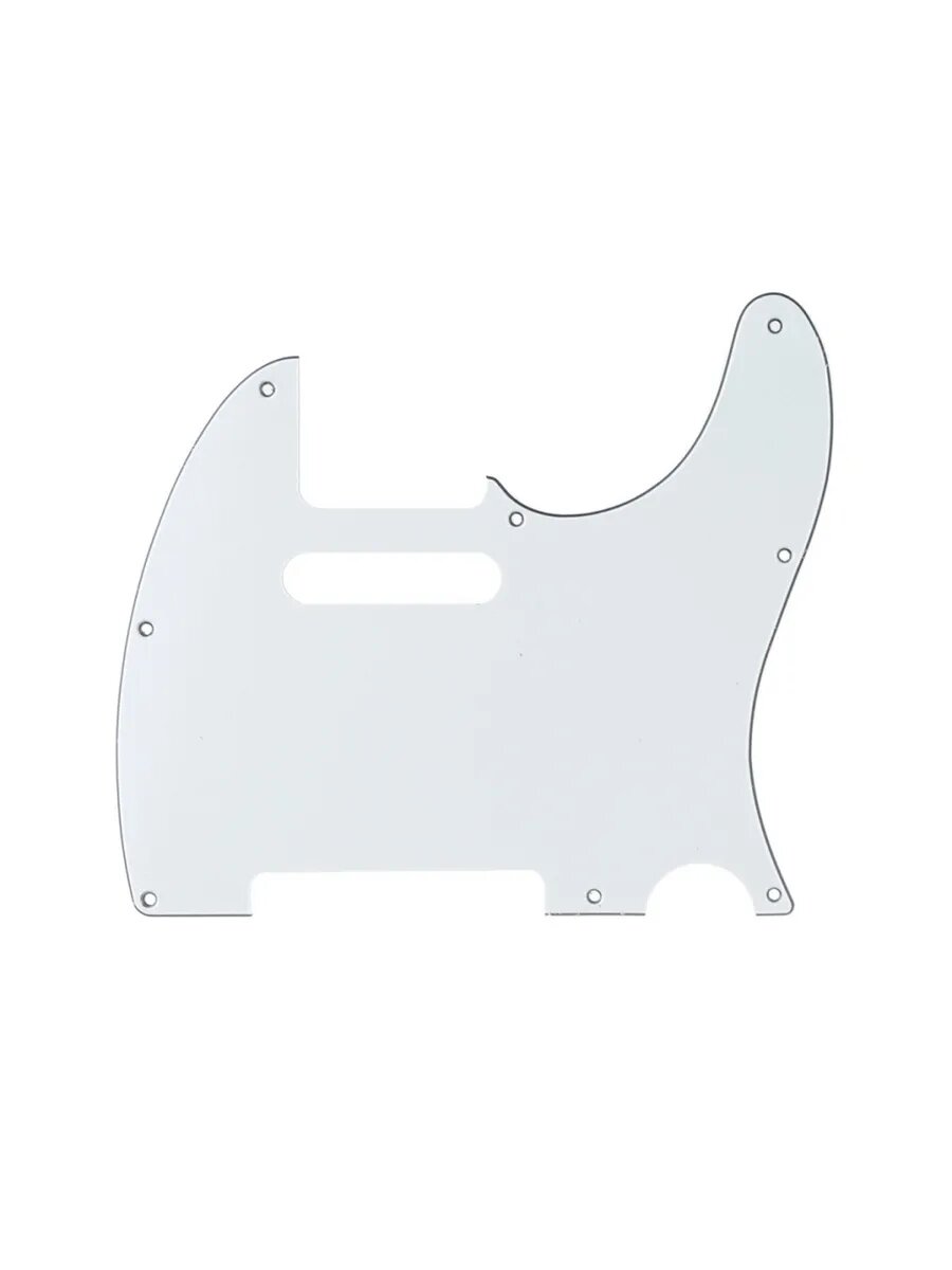 MX1400AW Пикгард для гитары Telecaster, 3 слоя, состаренная