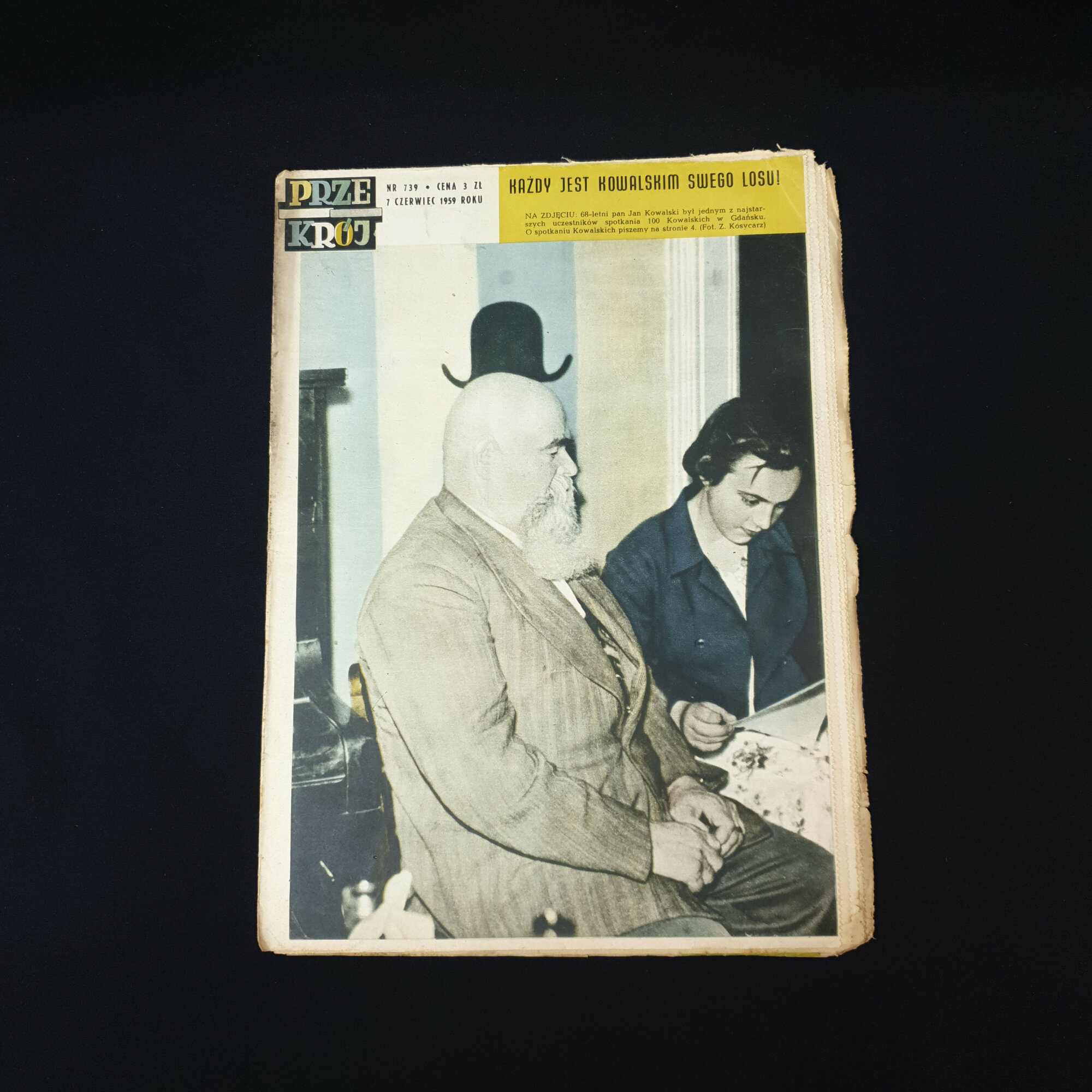 Журнал винтажный, СССР. Польское издание на польском языке, 1959 год, номер 739