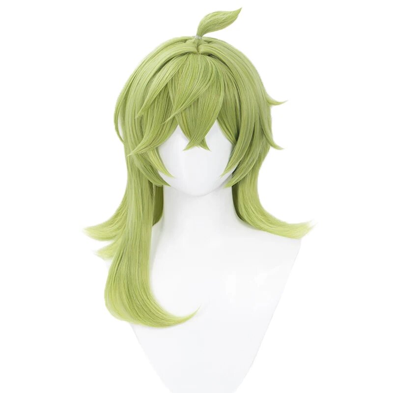 Косплей парики Genshin Impact DokiDoki Зеленый, Collei Scalp Wig, PRE-SALE