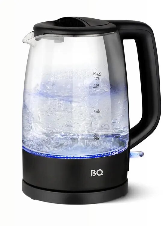 Чайник электрический BQ KT1839G, 1.7л, стекло/пластик
