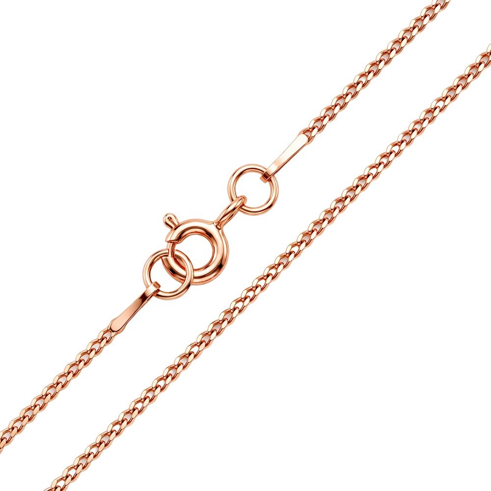Цепь 585GOLD, серебро, 925 проба, золочение