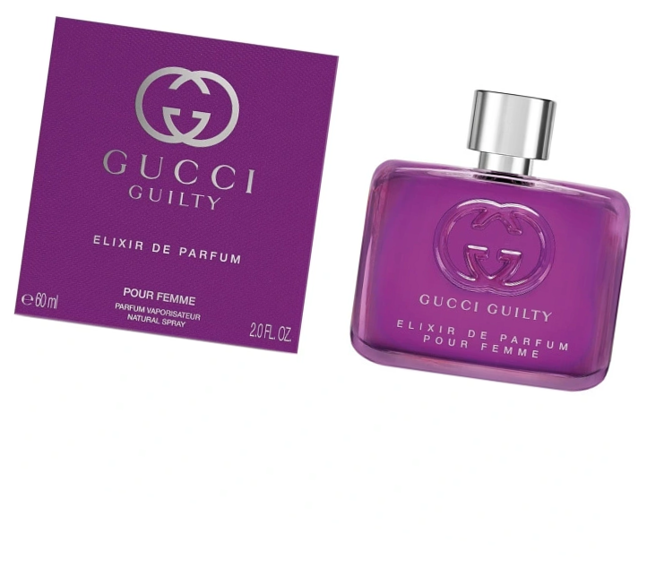 Парфюмерная вода Gucci Guilty Elixir De Parfum Pour Femme миниатюра 1.5 / Сэмпл аромата Гуччи Гилти Эликсир Де Парфюм Пур Фам