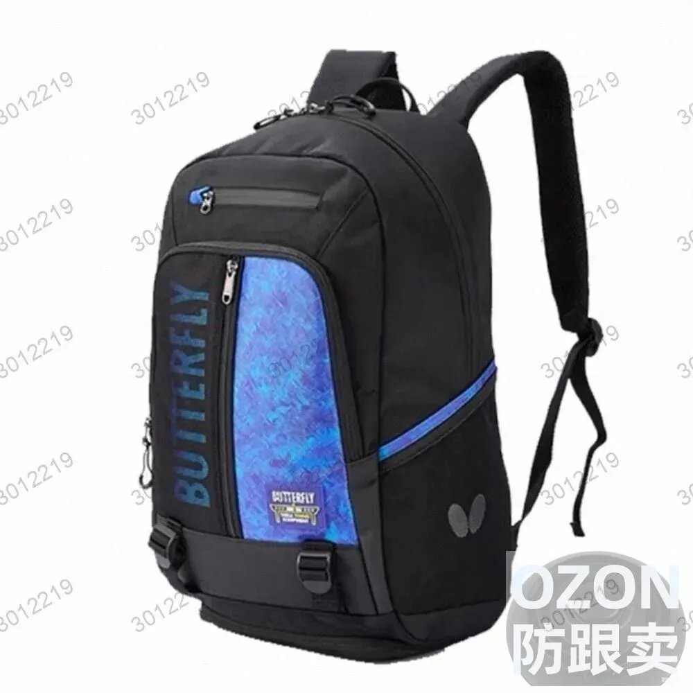 Рюкзак Butterfly Equipment Black/Blue для настольного тенниса