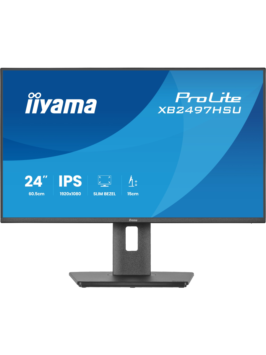 23.8 Монитор Iiyama ProLite XB2497HSU-B1 23.8 IPS 100 Гц 1xHDMI 1xDP