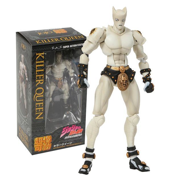 Фигурка Невероятные приключения ДжоДжо Король Убийца / JoJo Killer Queen (17см, коробка) белый