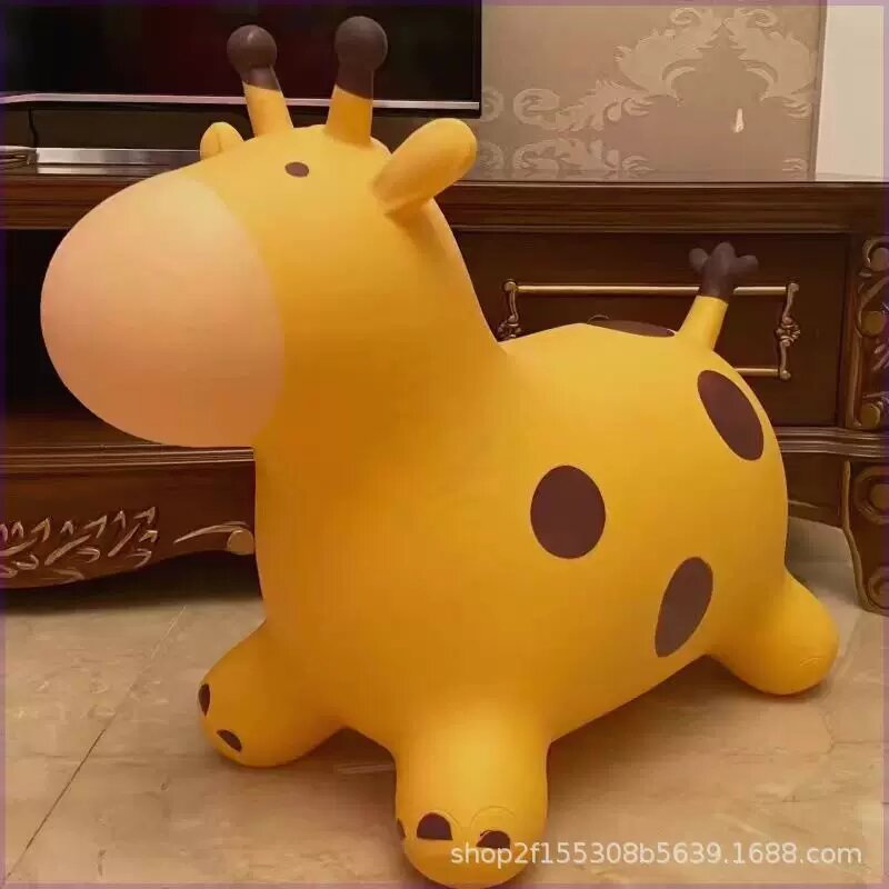 Надувая игрушка-маленький фея для малышей 1-3 лет, желтый цвет, без музыки, образовательная детская игрушка