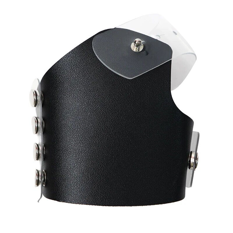 Кожаные перчатки для макияжа HNKMP Black