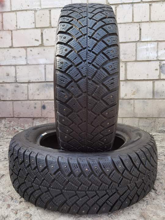 Комплект (2 шт) зимних БУ шин шипованные BFGoodrich G-Force Stud 185/65 R15 45% износ