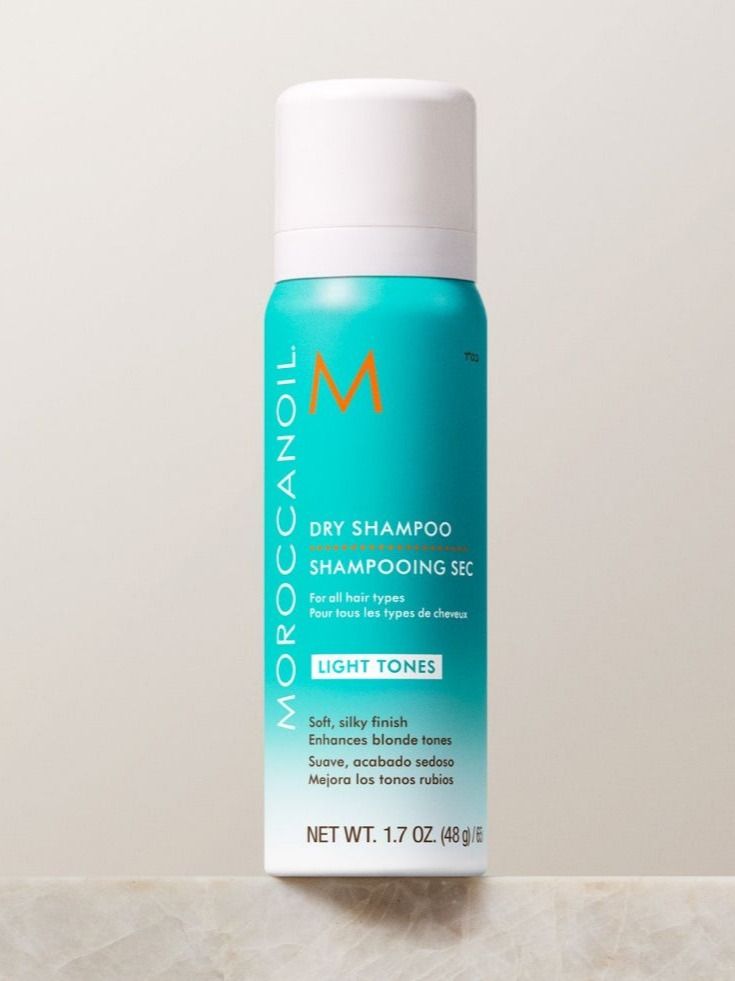 Мини сухой шампунь для светлых волос Moroccanoil Dry Shampoo Light tones 62 мл
