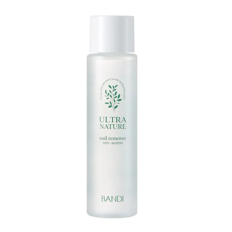 Bandi Жидкость для снятия лака без ацетона ULTRA NATURE NAIL REMOVER 150 мл 150 мл