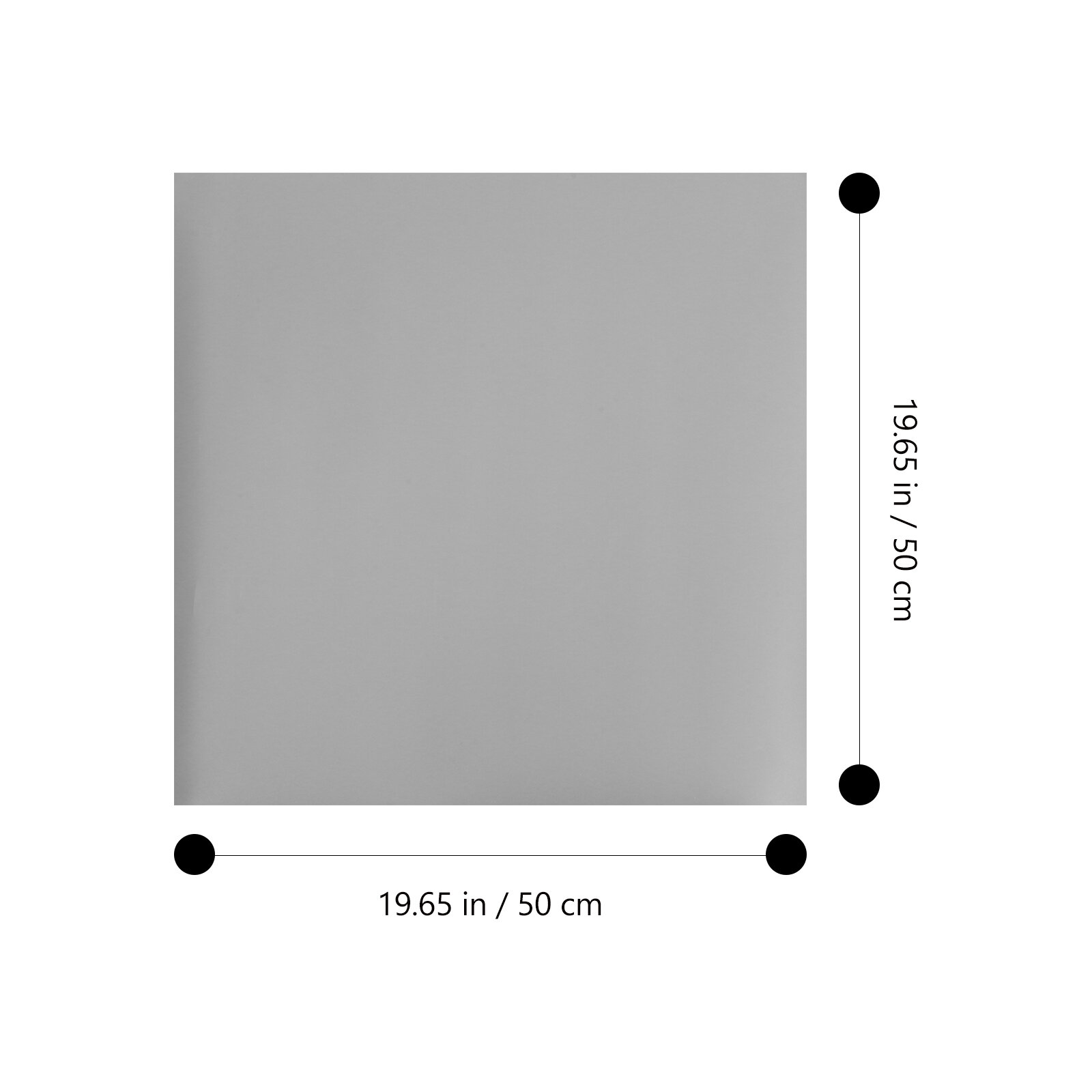 Фон Для Фотосъемки PVC Серый Размер 50.00X50.00X0.10CM Подходит Для Студийной Съемки И Видео