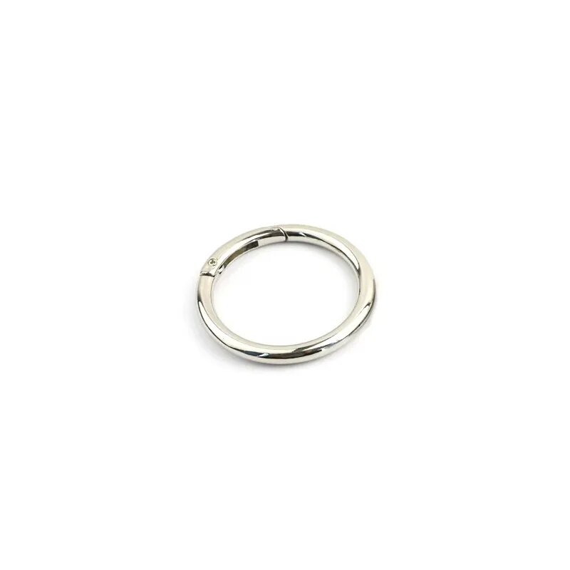 Металлические кольца-карабины 2 шт. Silver