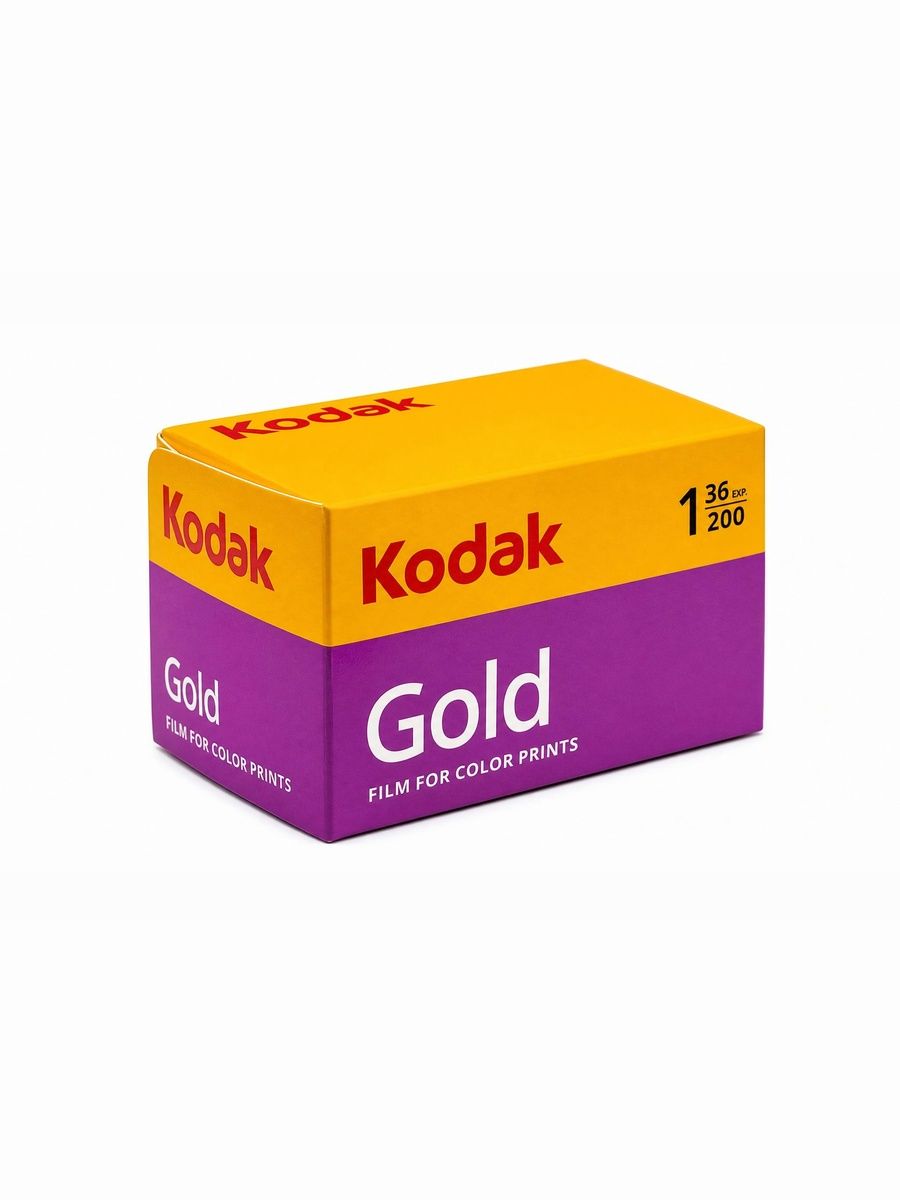 Пленка для фотоаппарата Kodak gold цветная 35мм 36 кадров