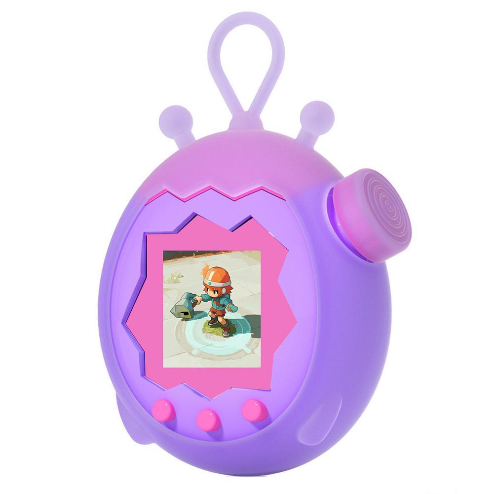 Чехол для игровой приставки Tamagotchi Paradise, силиконовый, розовый