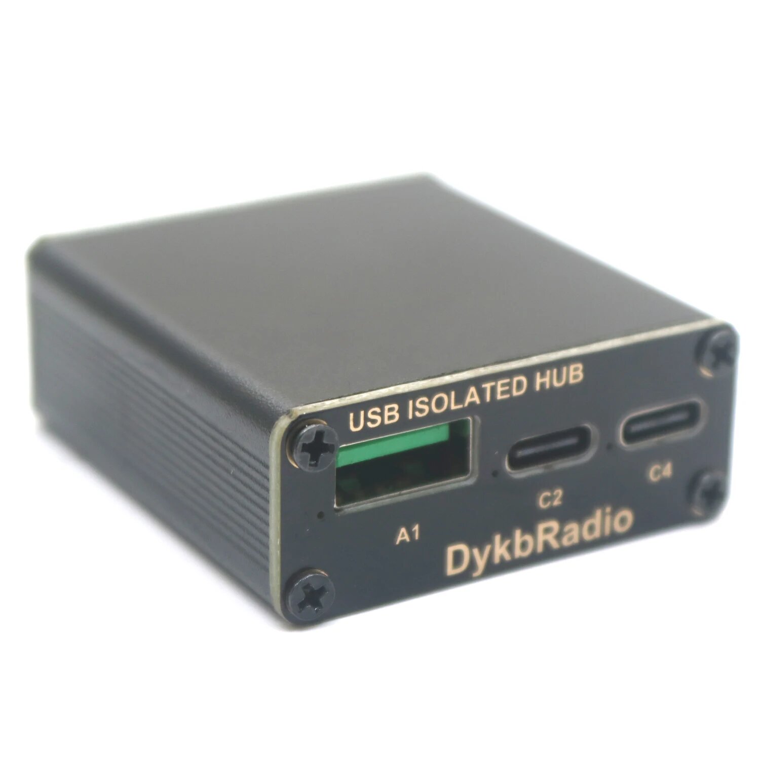 USB-изолятор DykbRadio с корпусом, 4 порта