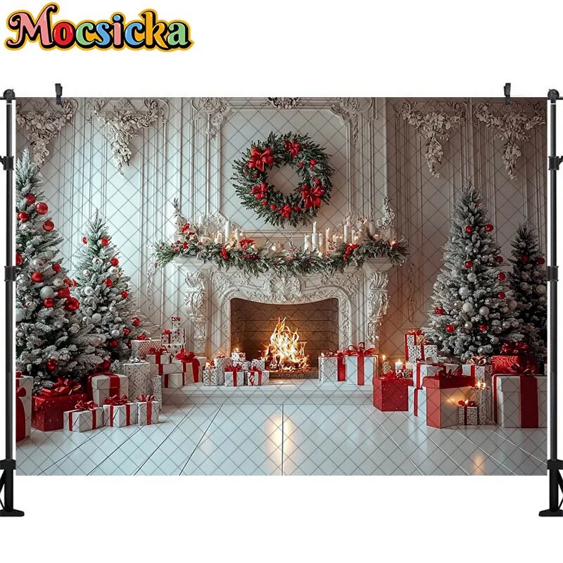 Рождественский фон для фотосъемки Ploy-300x200cm, 2