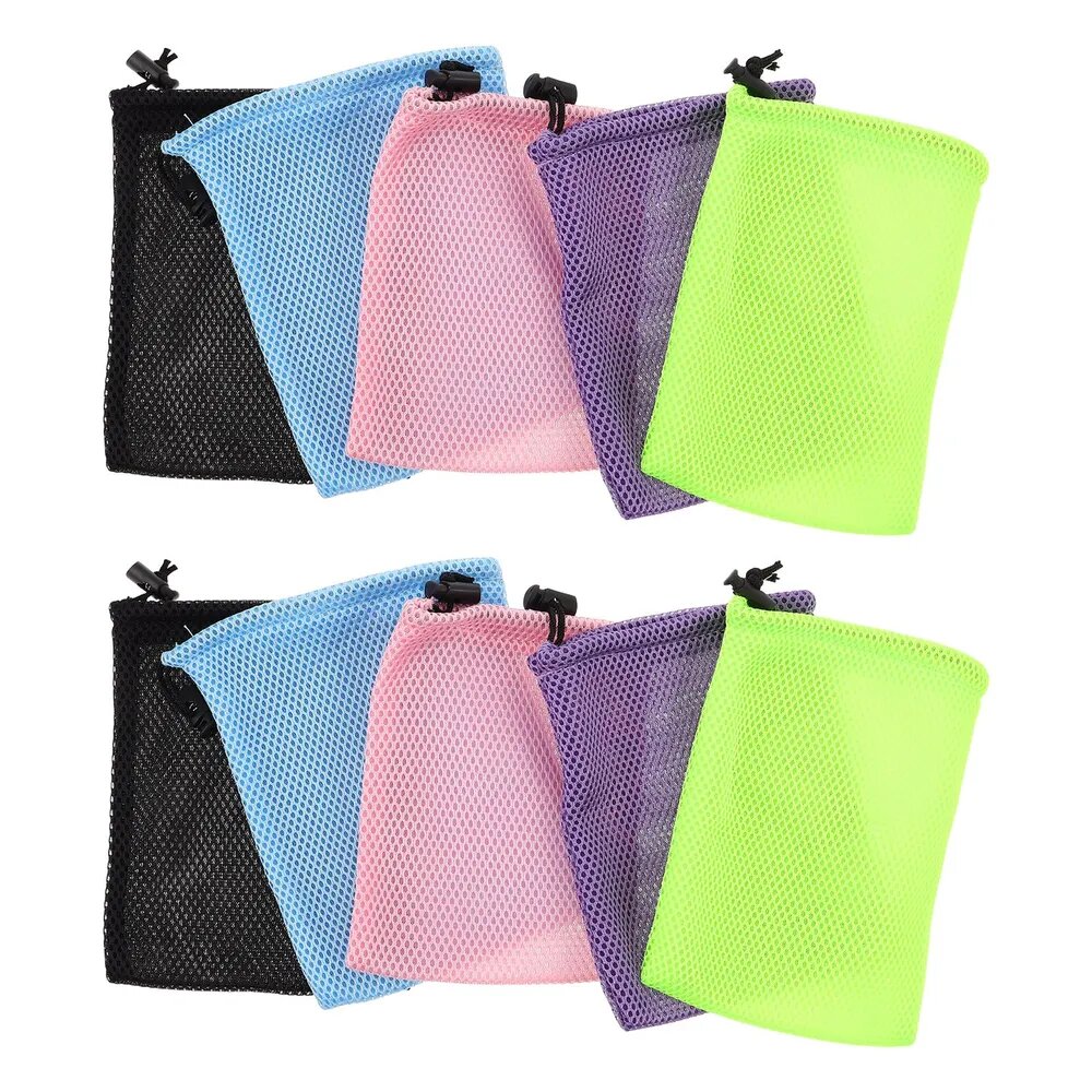 Мешок для хранения 20.41x14.7 см белый, Капрон, Assorted Color, Китай