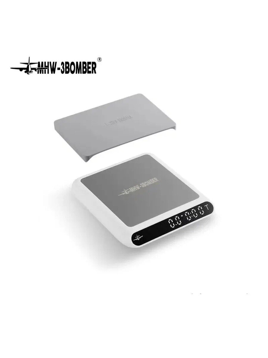 MHW-3BOMBER Электронные кухонные весы Formula Smart Coffee Scale, белый