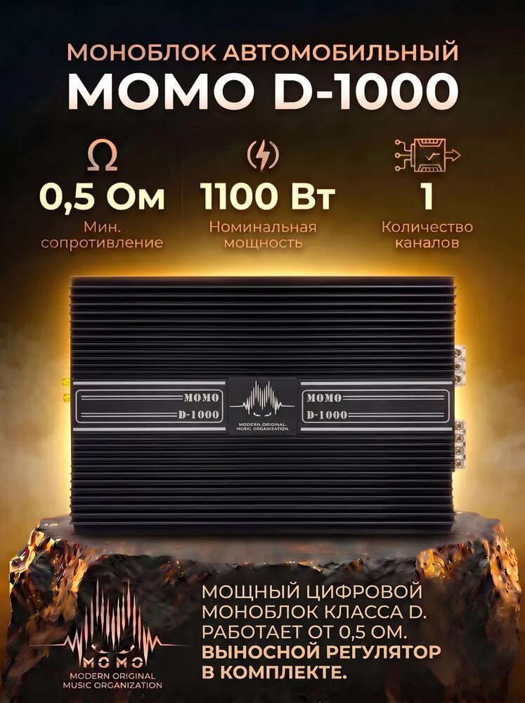 Моноблок автомобильный D-1000