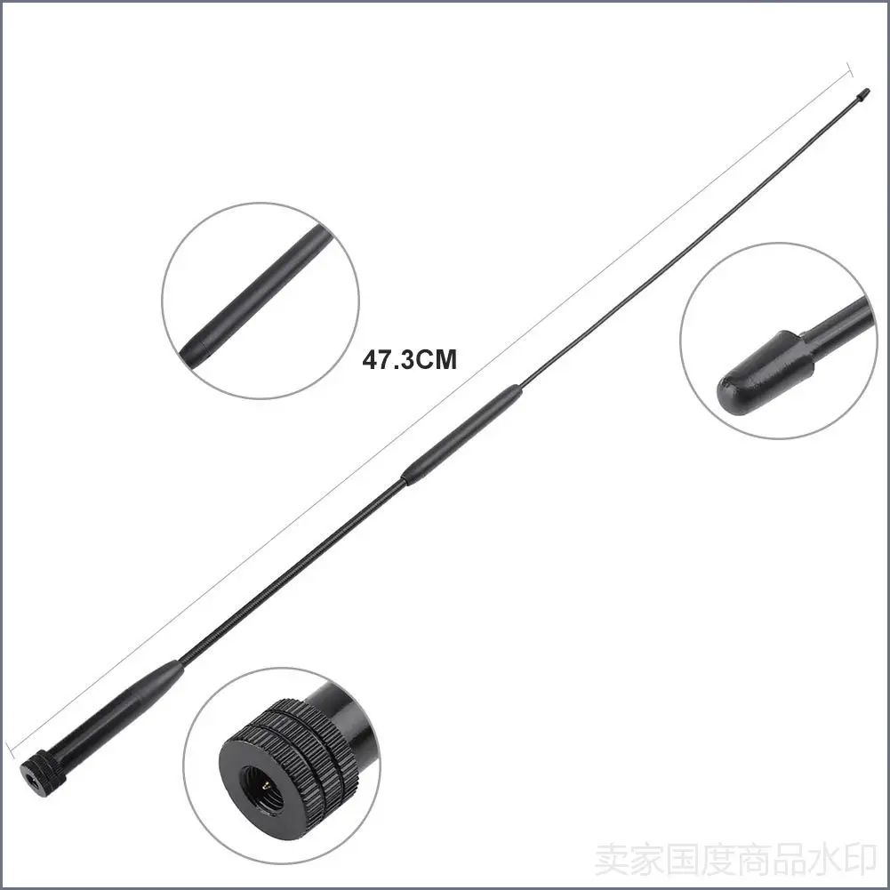 Двухдиапазонная антенна SMA-M RH901S для раций Yaesu VX-7R и Baofeng UV-3R