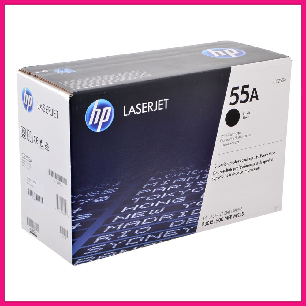 Картридж HP CE255A (55A) черный