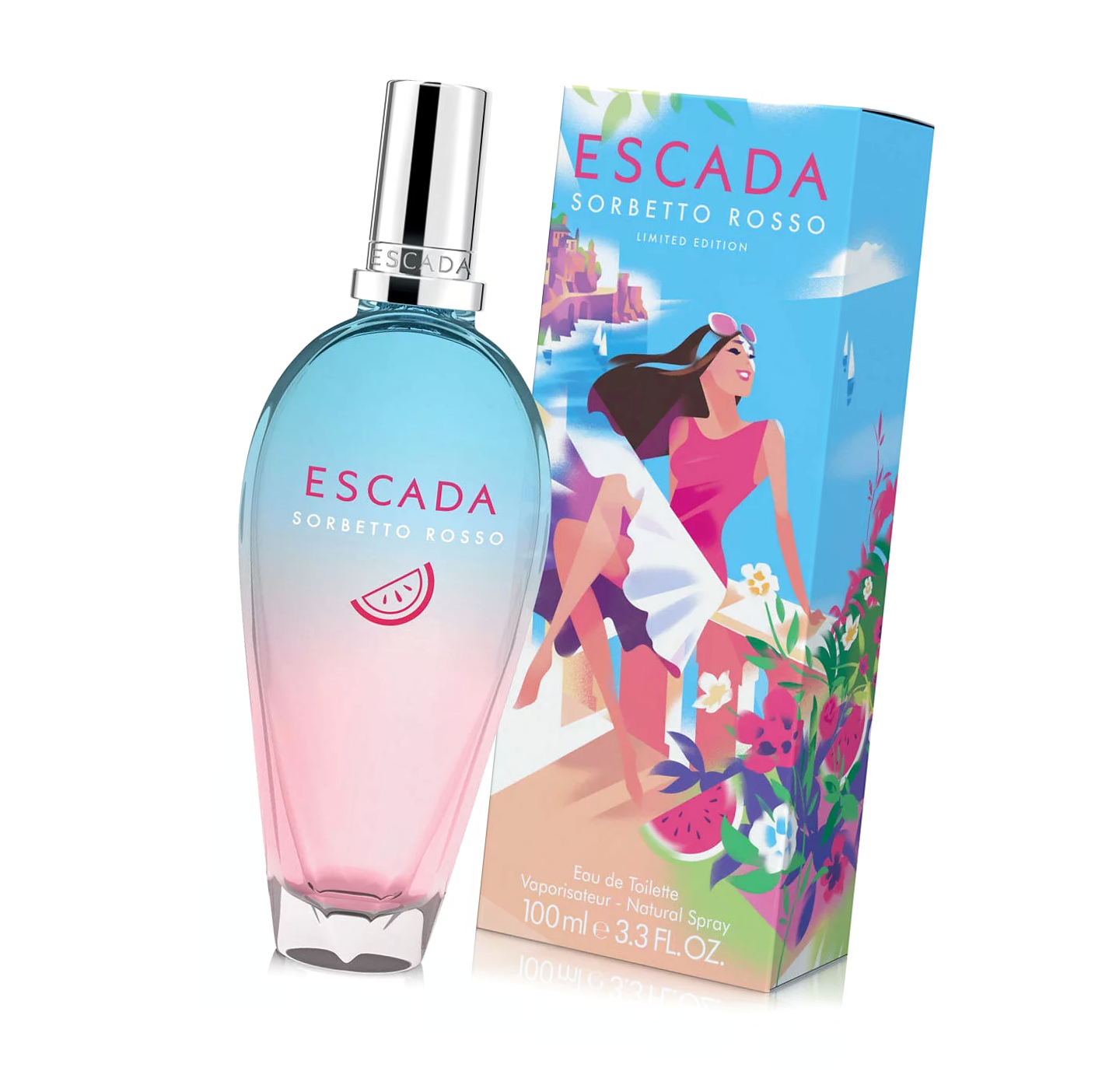 Escada Sorbetto Rosso парфюм 100 мл женский - Эскада Сорбетто Россо туалетная вода