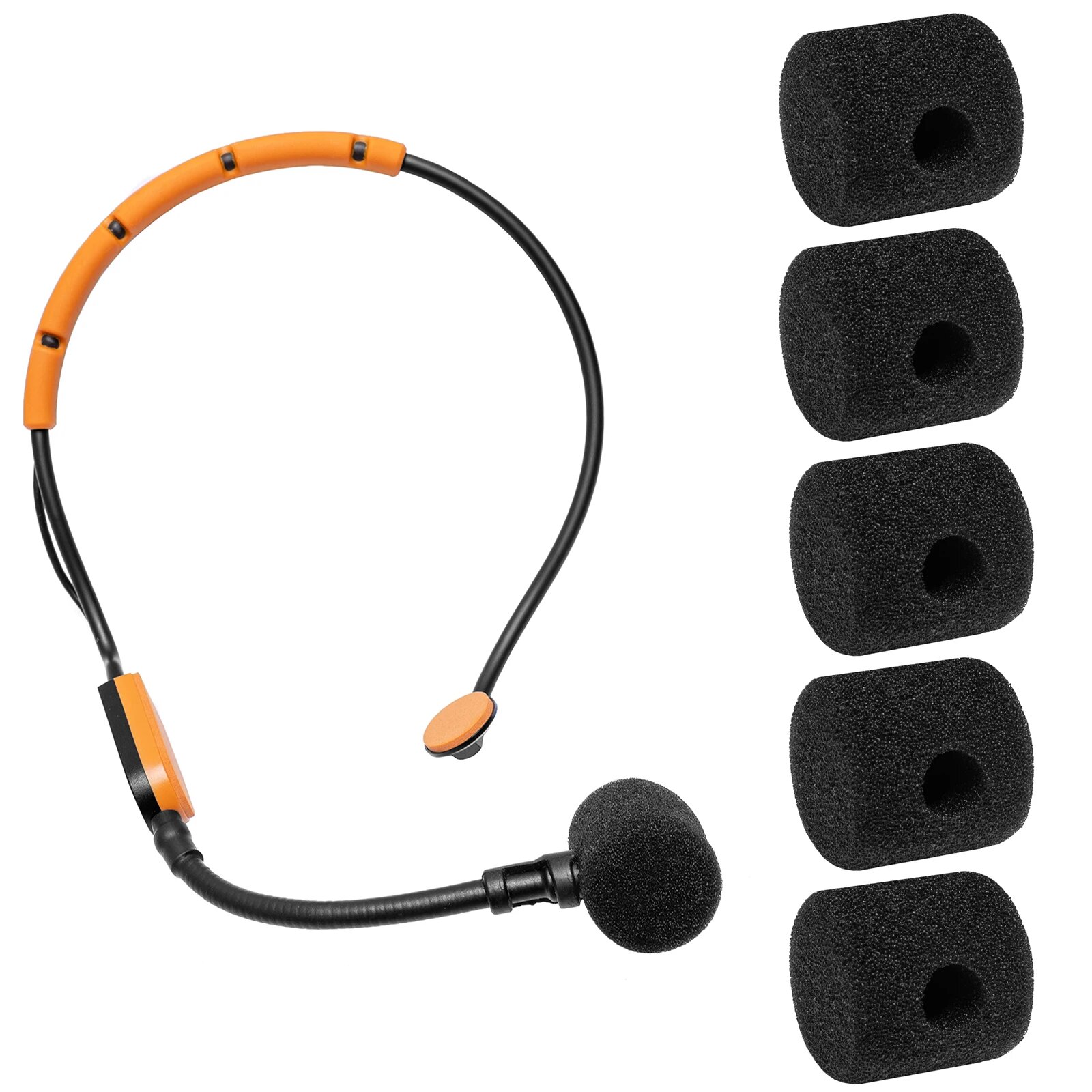 5 шт. Пенопластовые чехлы для микрофонов Shure SM31
