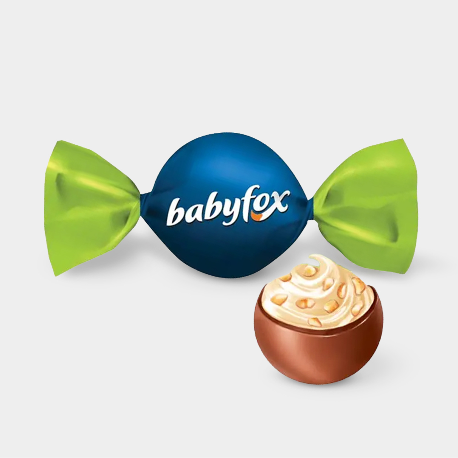 BabyFox, конфеты шоколадные Galaxy sphere с фундуком (упаковка 0,5 кг)