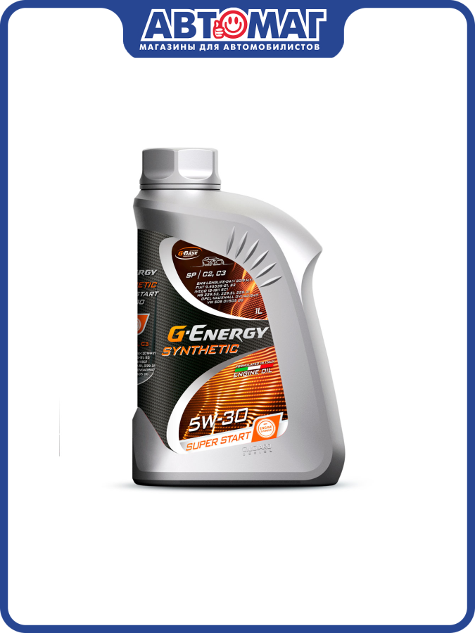 Моторное масло G-Energy Synthetic Super Start 5W-30 (1л.) (253142399) G-ENERGY GPN-5W30-Super-1L