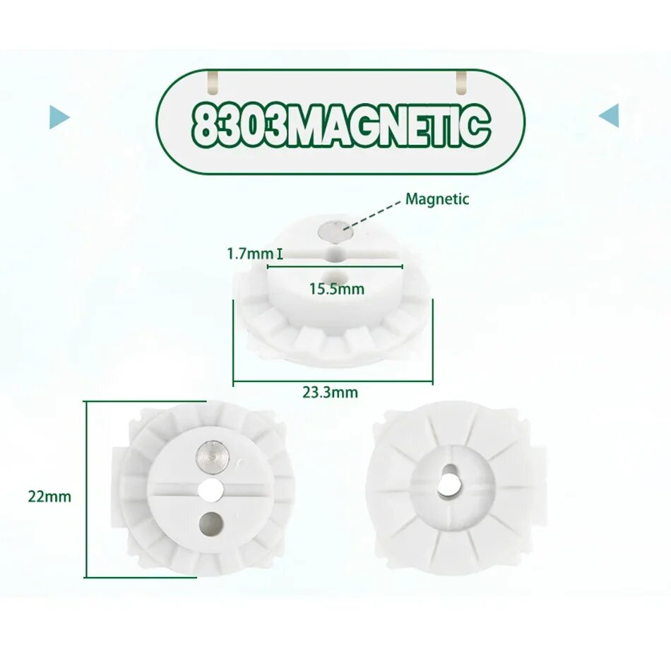 Присоска для линз 8303 Magnetic, 10 шт.