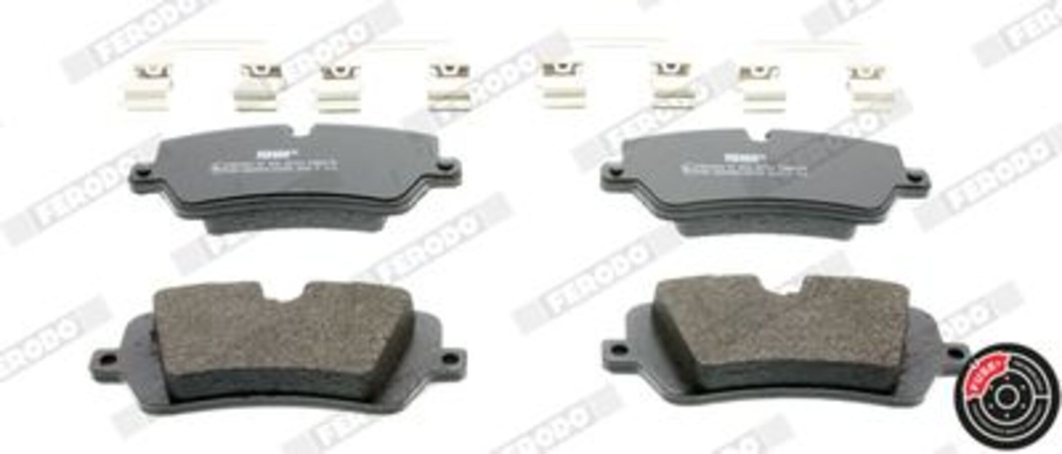 Колодки Торм. Ranger Rover Mk Iv 3.0, 3.0 Td, 4.4, 5.0 Supercharged 08/12->Ranger Rover 3.0, 3.0 (FERODO FDB4678)