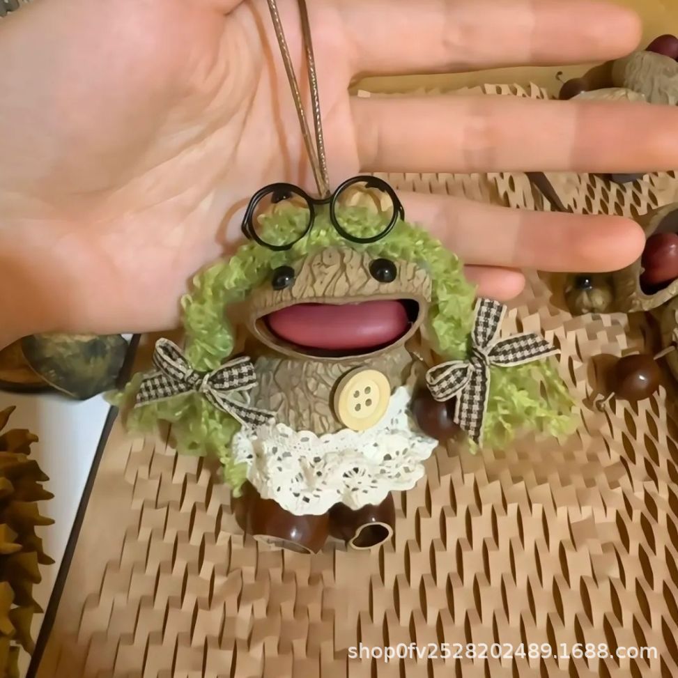 Ручная работа милая куколка из скорлупы ореха, Девочка с Кружевами подвеска брелок для сумки автомобильный подарок