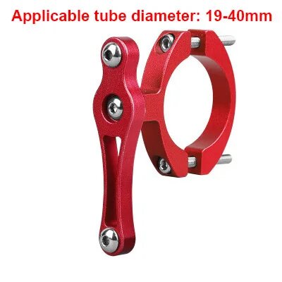 Держатель для бутылки на велосипед из алюминия Красный, RED Double screw