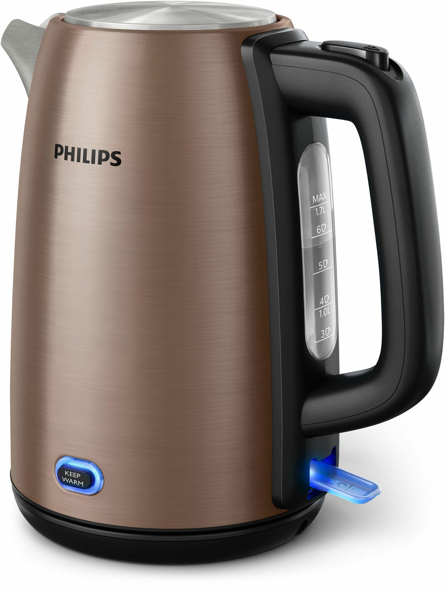 Чайник PHILIPS HD9355/92 коричневый 1.7 л