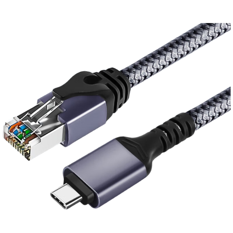 Кабель Beishan Sparrow Type-C к гигабитному Ethernet 1 м BSQ-680 для мобильных телефонов, ноутбуков и маршрутизаторов