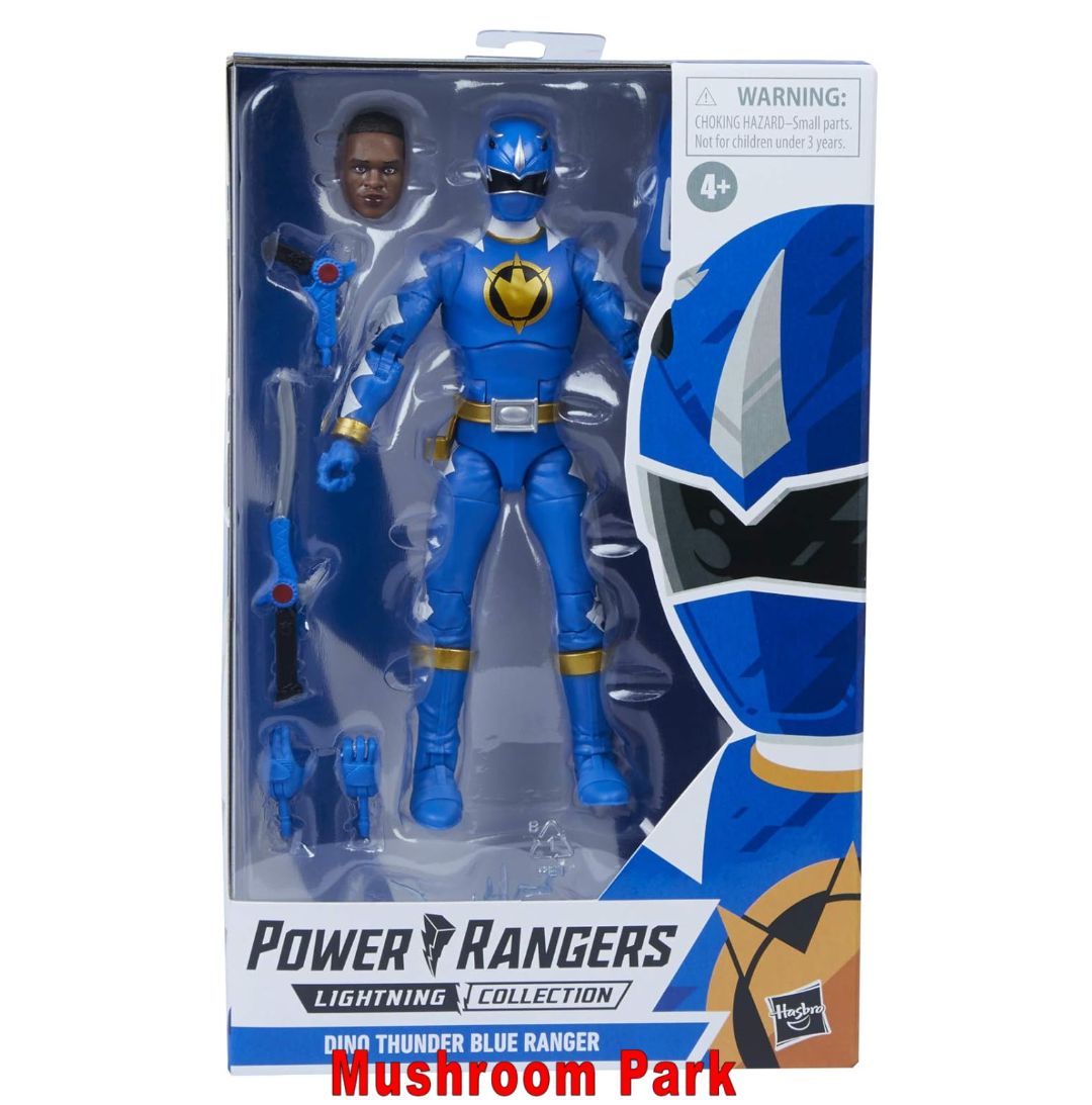 Фигурки Hasbro Power Rangers Lightning Collection Dino Thunder Blue Ranger 6-Inch Premium Collectible Action Figure Toy