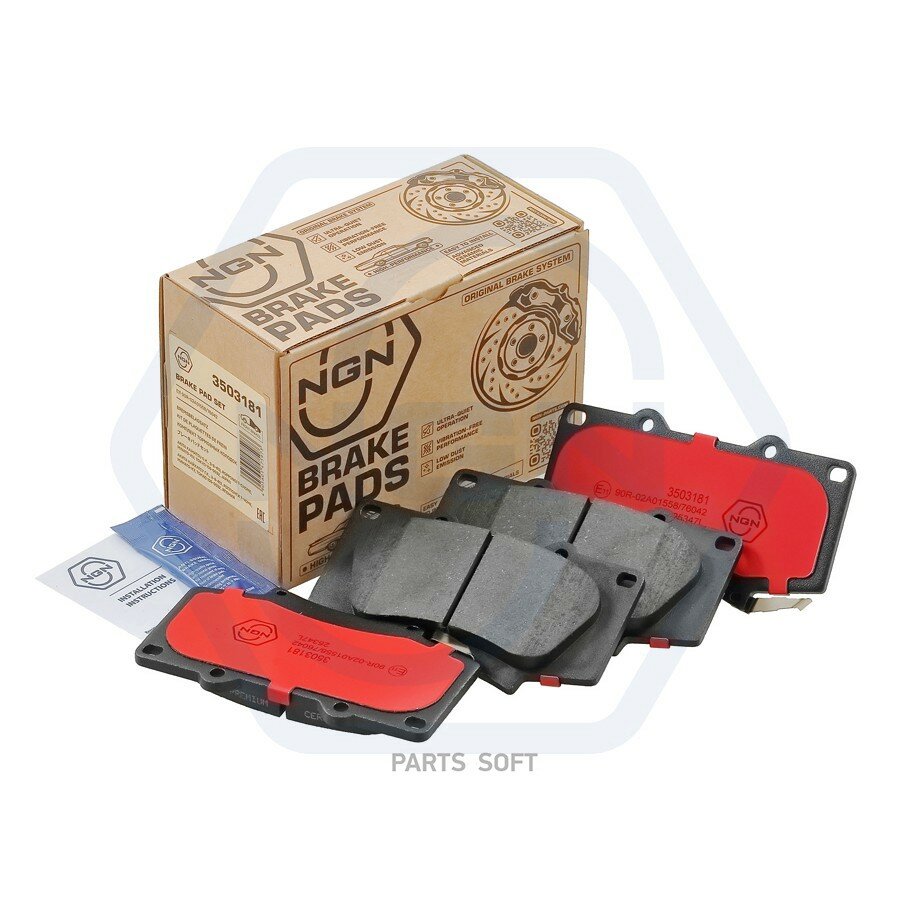 NGN 3503181 Колодки тормозные керамические перед арт. продавца NGN3503181