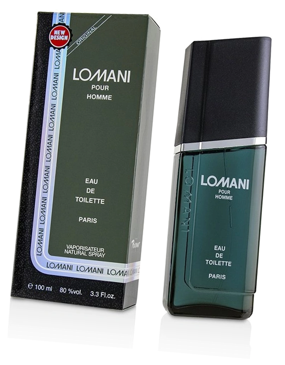Туалетная вода мужская Lomani Pour Homme 100 мл / Ломани Пур Хом
