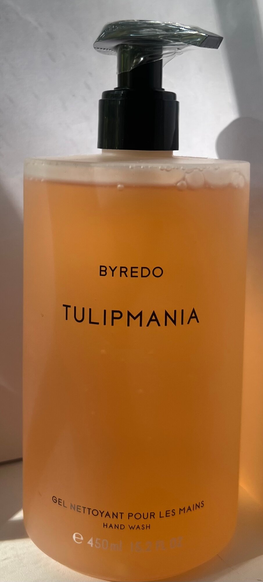 Мыло жидкое для рук BYREDO Tulipmania, для всех типов кожи, без парабенов, 450мл