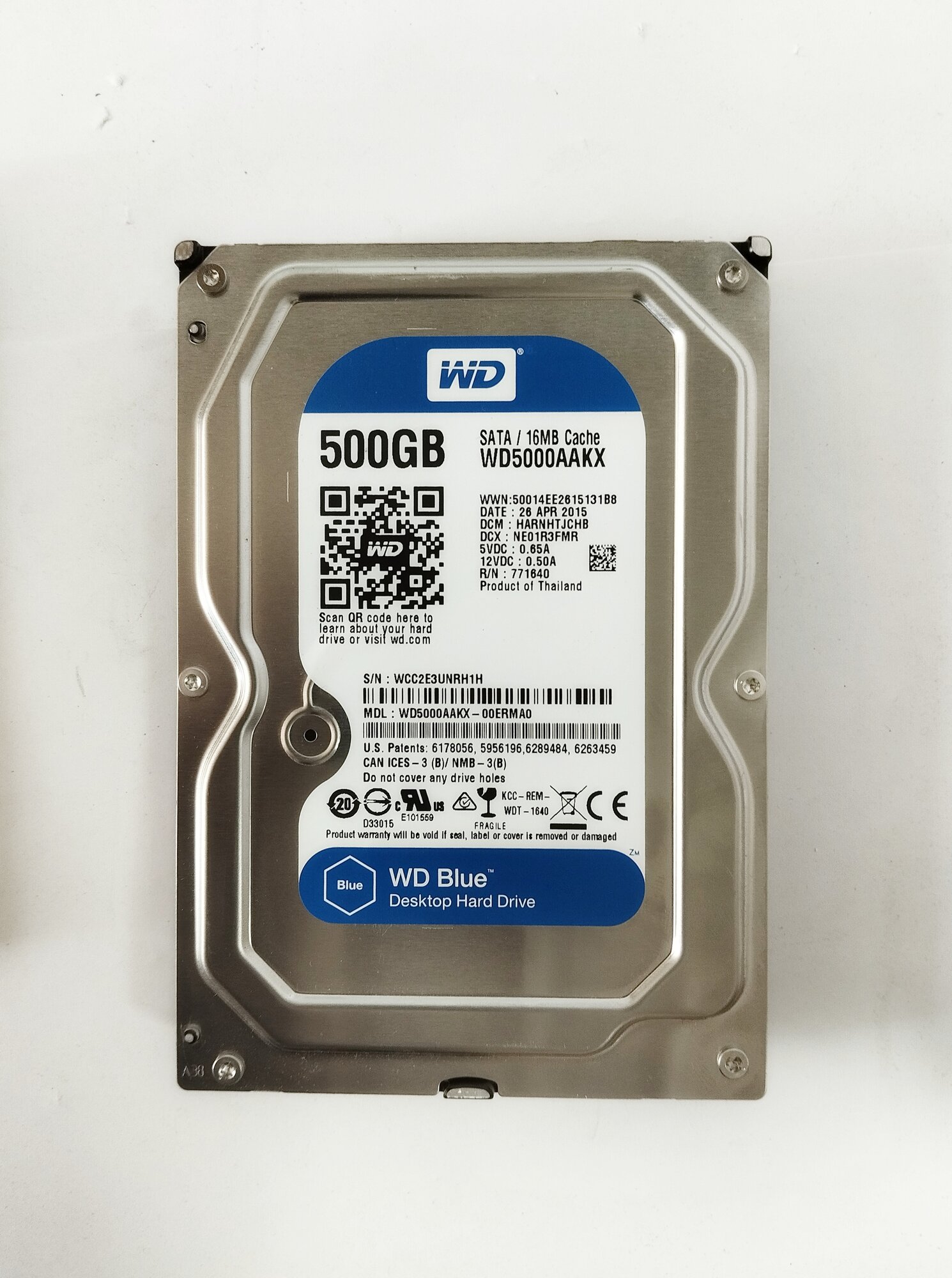 Жесткий диск Western Digital 500Gb 3.5" SATA