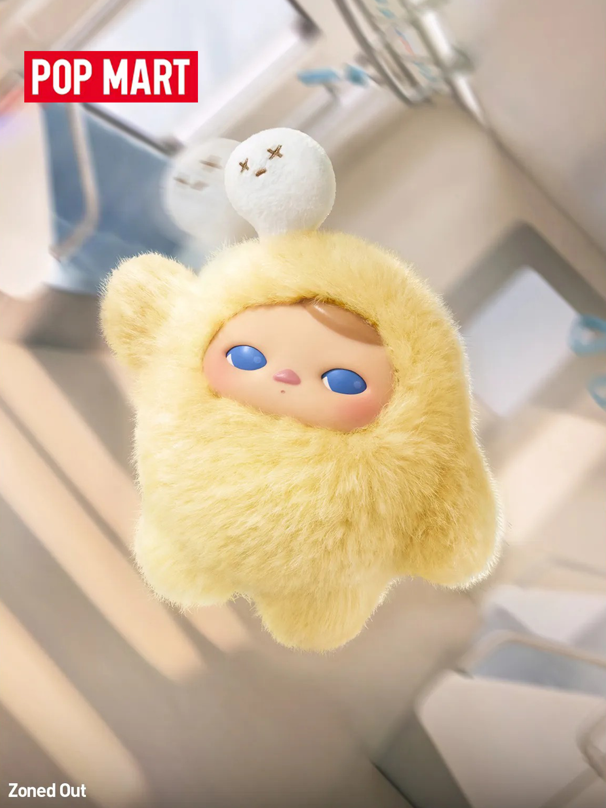 Коллекционная фигурка Слепая коробка PUCKY Closed for Today Series Vinyl Plush Pendant-Zoned Out, POP MART