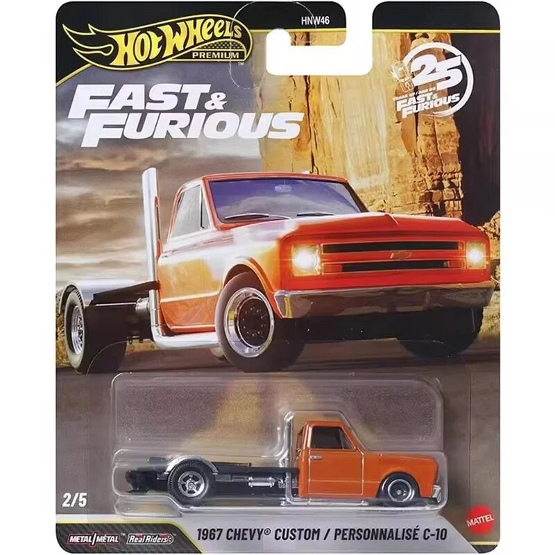 Hot Wheels Premium 1967 Chevy Custom/Personalised C-10 1:64