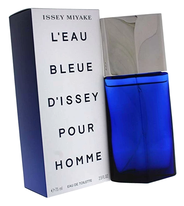 Мужской одеколон Issey Miyake L Eau Bleue D Issey Pour Homme 75 мл - Ле Блю Д Иссей Пур Ом