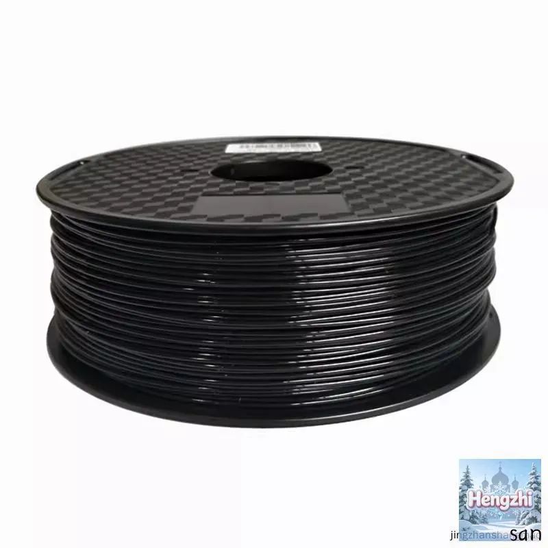 Пластик TPU 72D 1kg/1.75mm для 3D принтера, черное