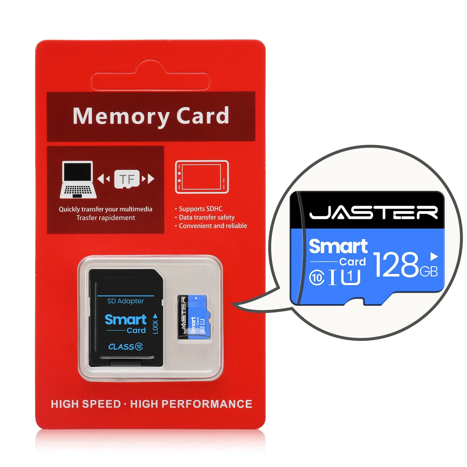 SD-карта JASTER 128GB