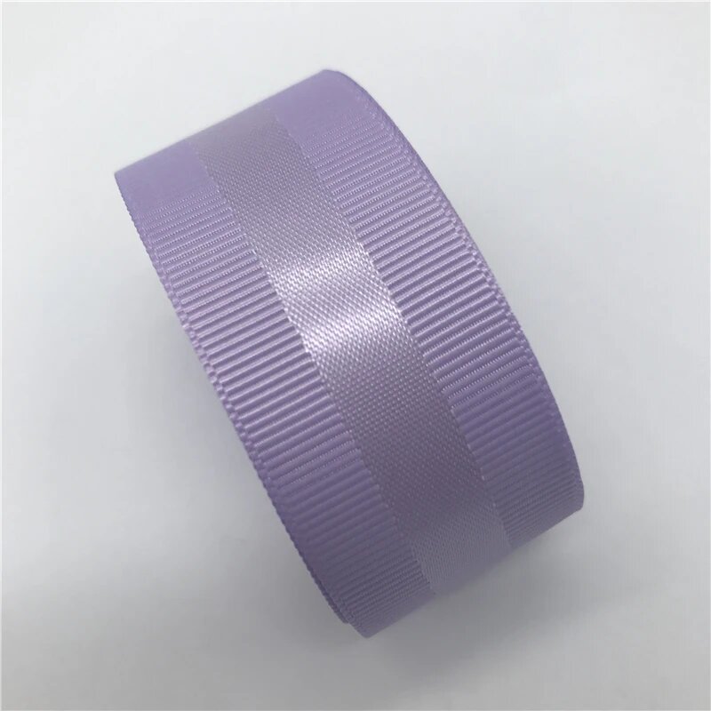 Лента RYFDBMauve полушелковая 1 дюйм 5 ярдов Фиолетовый, Light Purple