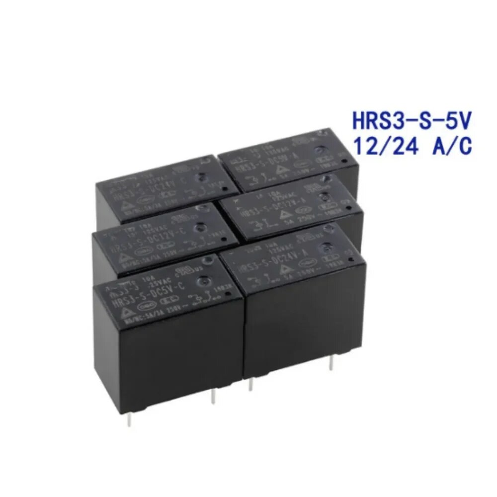 5 шт. Силовые реле HRS3-S-DC5V HRS3-S-DC12V-C 5PIN