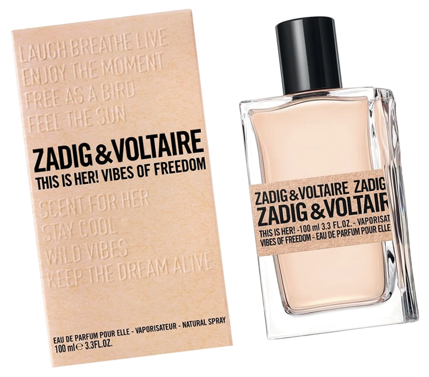 Zadig & Voltaire Vibes Of Freedom - женская парфюмерная вода 100 мл / Вайбс Оф Фридом