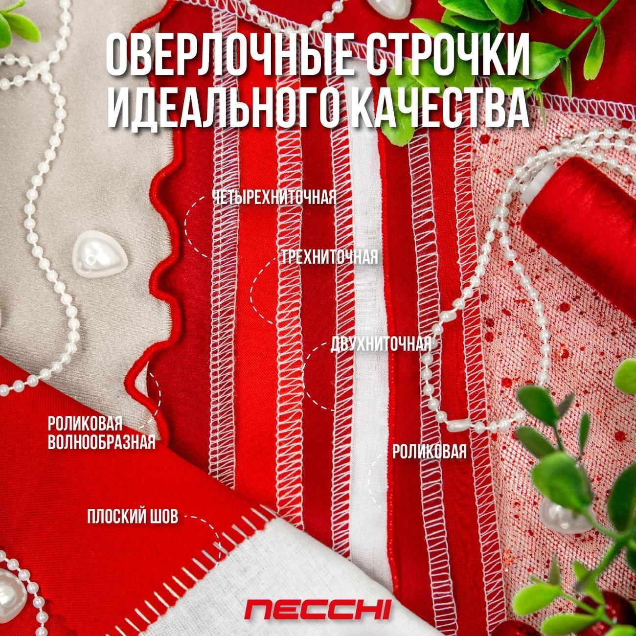 Оверлок_ Necchi Оверлок Necchi 4455D — фото 1