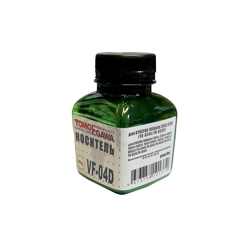 Девелопер Tomoegawa VF-04D для Kyocera, флакон 85 грамм, Green Line
